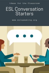 Basic Conversation Starters for ESL Beginners