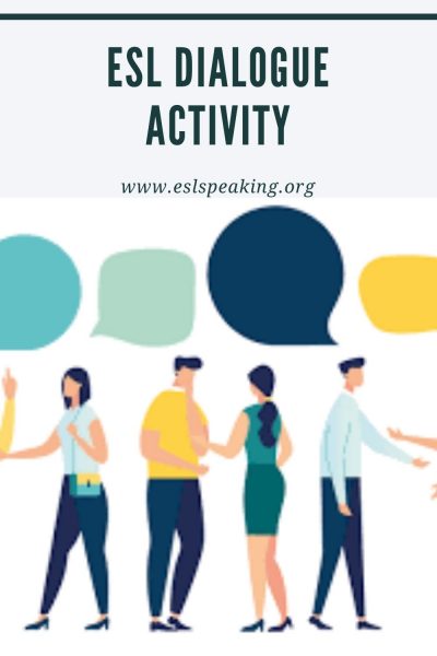 Dialogue Substitution: An ESL Vocabulary Activity for Kids or Adults