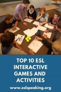 Interactive ESL Games & Activities | Interactive English Activities