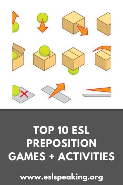 Preposition Games ESL | Best EFL Prepositions Activities