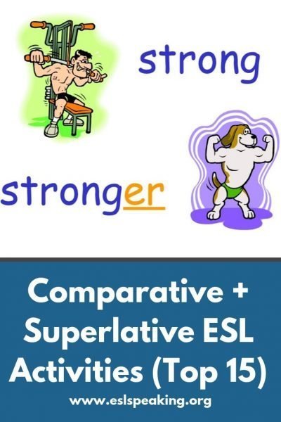 Superlative Games & Comparative Activities | Comparing Adjective