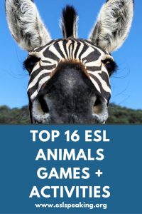 Animals ESL Games & Activities | Animals ESL Lesson Plan Ideas