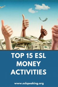 Money and Banking ESL Games, Activities, Lesson Plans, & Worksheets