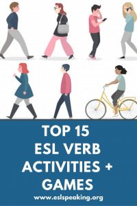 ESL Verb Games & Activities | Teaching Verbs to ESL Students