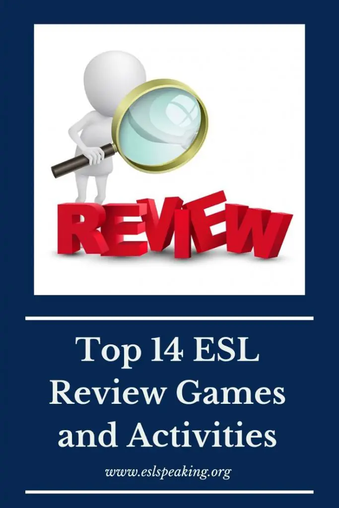 ESL Review Games: Try out the Best English Review Activities Today