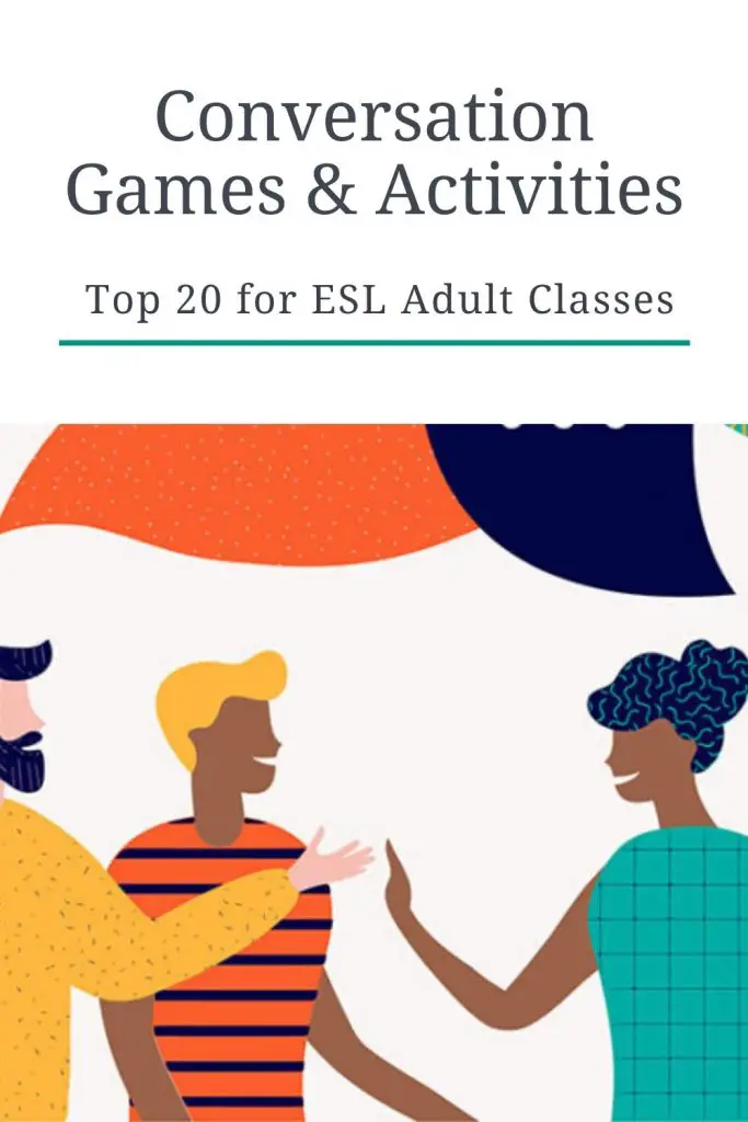 ESL Conversation Activities For Adults Top 25 ESL Class Adults