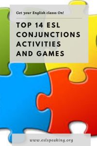 Conjunction Games, Activities, Worksheets & Lesson Plans