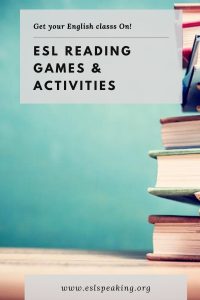 ESL Reading Activities & Games | Reading Comprehension Adults