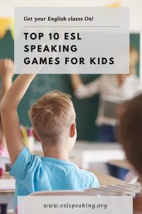 ESL Activities for Kids | Fun English Speaking Games for Children