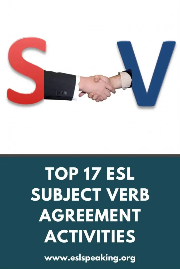Subject Verb Agreement Games, Activities, Worksheets & More