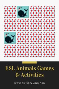 Animals ESL Games & Activities | Animals ESL Lesson Plan Ideas