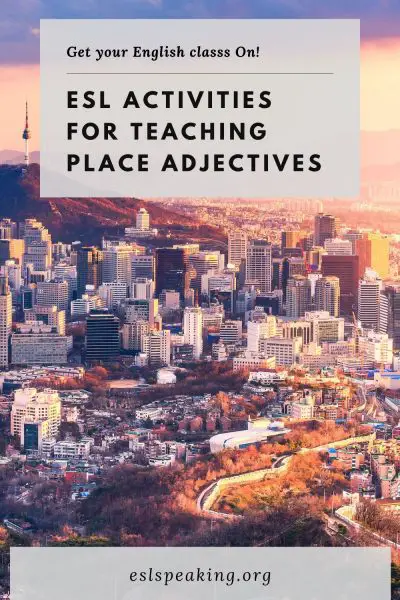 Teaching Places Games, Activities, Lesson Plans & Resources