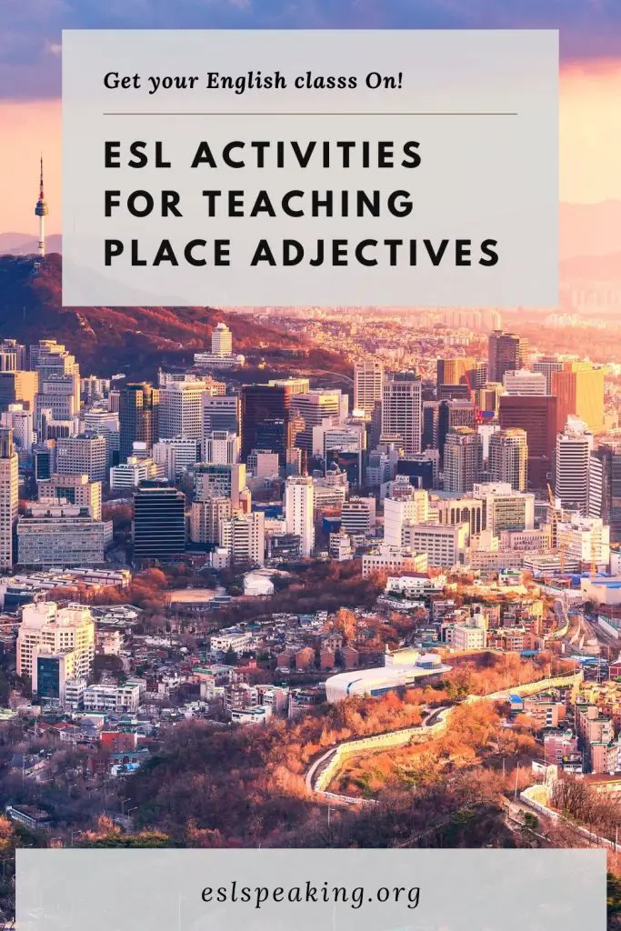 Teaching Places Games, Activities, Lesson Plans & Resources