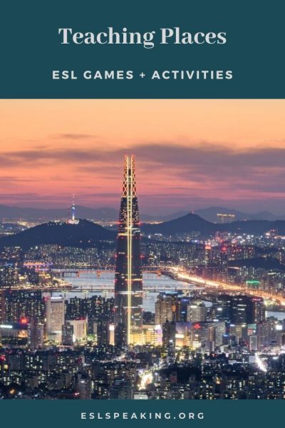 Teaching Places Games, Activities, Lesson Plans & Resources