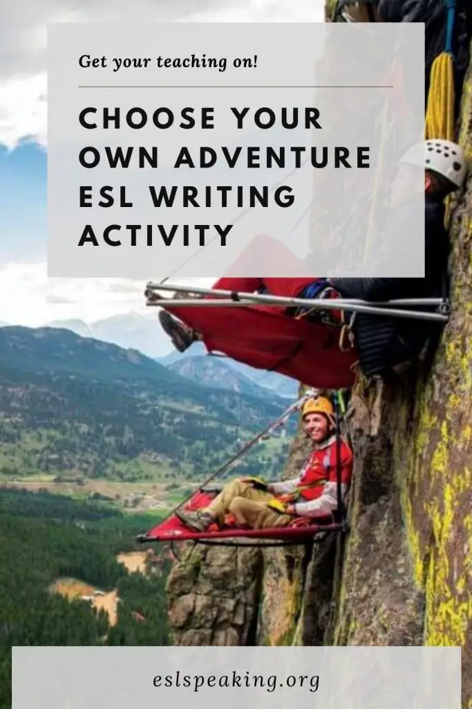 How to Write Choose Your Own Adventure | ESL Writing Activity Tip