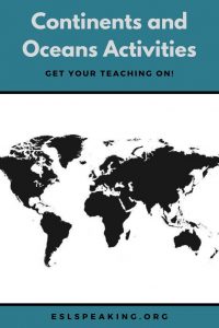 Teaching Continents and Oceans | Ideas, Resources & Activities