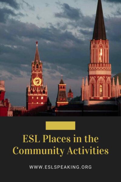 Teaching Places Games, Activities, Lesson Plans & Resources