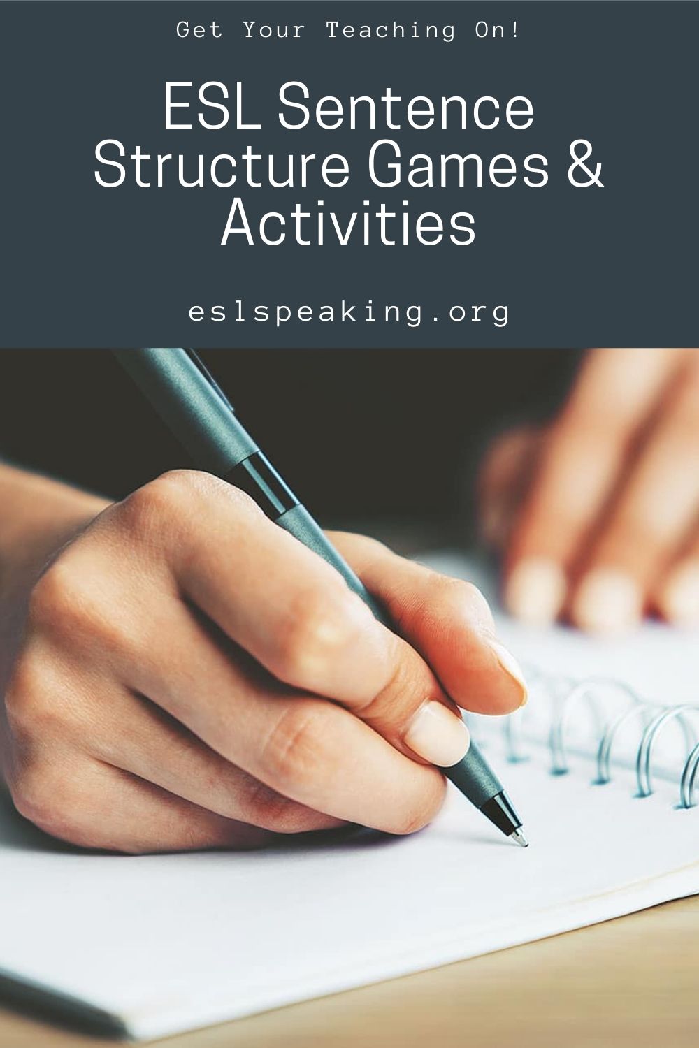 ESL Sentences Structure Games and Activities | Sentence Building