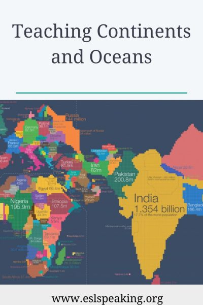 Teaching Continents and Oceans | Ideas, Resources & Activities