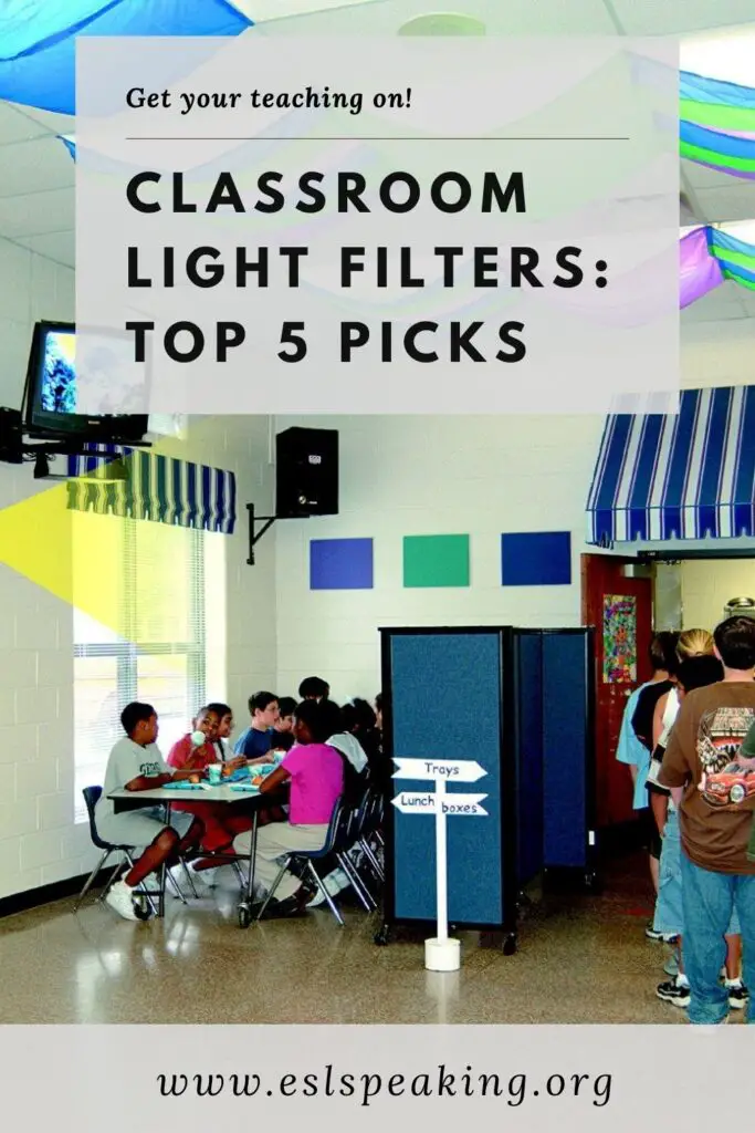 Best Classroom Light Filters for Fluorescent Lights - ESL Speaking