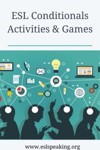 Conditionals ESL Activities &Games | 1st, 2nd, 3rd Conditional