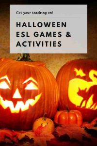 ESL Halloween Activities & Games: Have Some Fun Oct. 31st