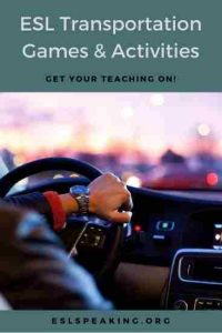 Transportation ESL Games, Activities, Worksheets & More - ESL Speaking