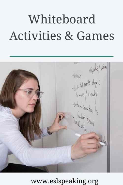 Fun Things To Do With A Whiteboard Games Activity Ideas