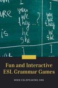 ESOL Grammar Games | Interactive ESL Grammar Activities