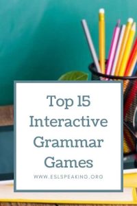ESOL Grammar Games | Interactive ESL Grammar Activities