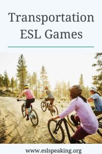 Transportation ESL Games, Activities, Worksheets & More - ESL Speaking