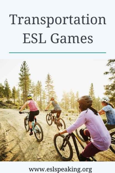 Transportation ESL Games, Activities, Worksheets & More - ESL Speaking