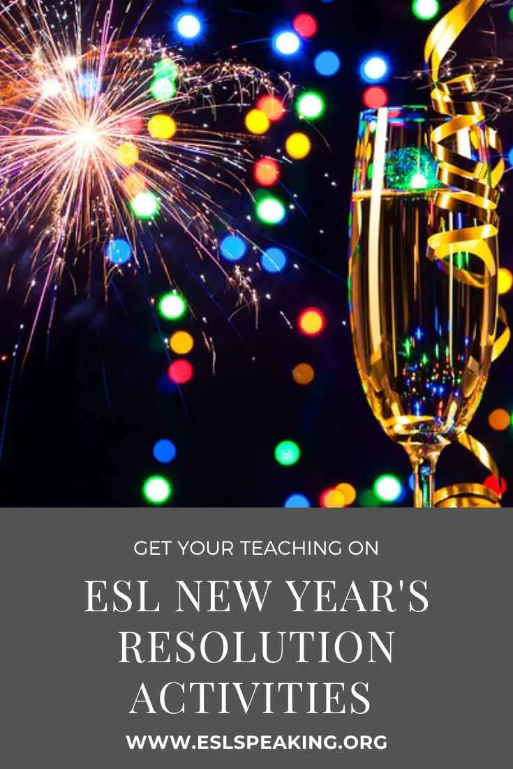 The Best New Year's Resolution Activity and New Year Lesson Plan