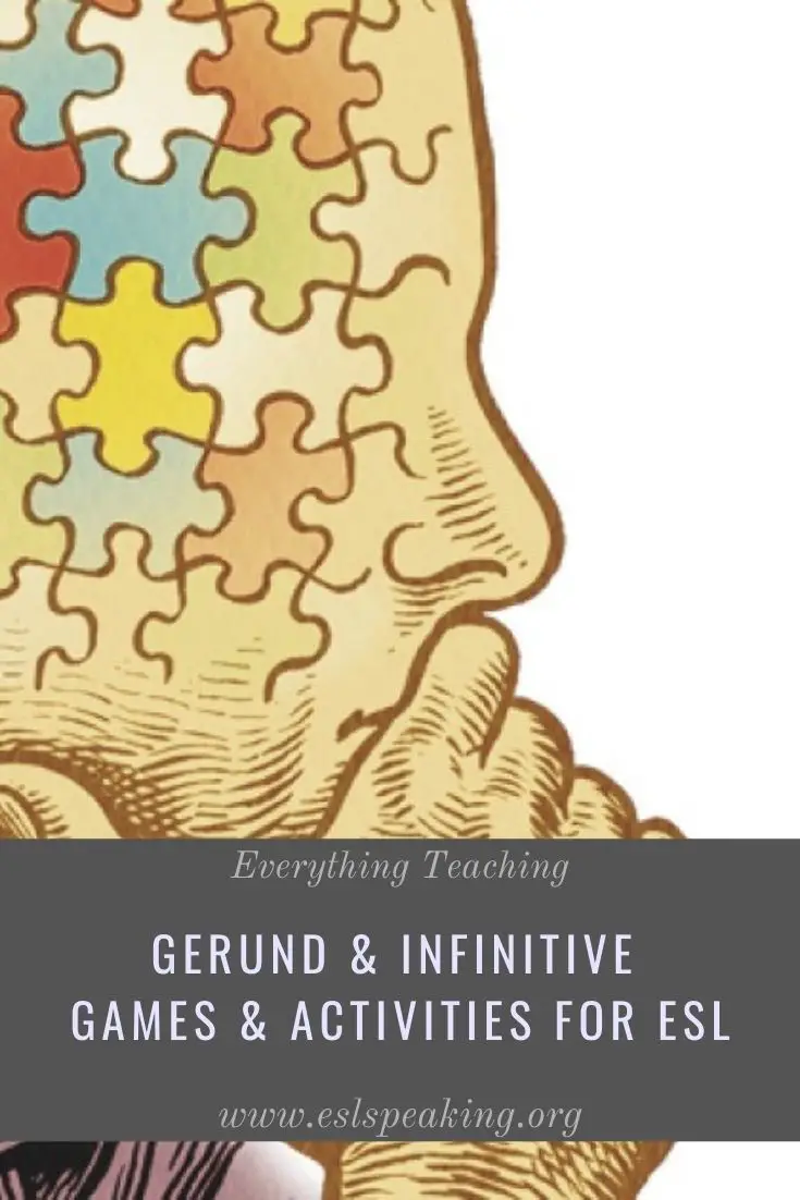 ESL Gerunds and Infinitives: Games, Activities & Lesson Plans