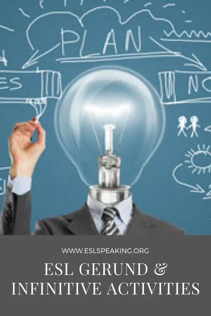 ESL Gerunds and Infinitives: Games, Activities & Lesson Plans