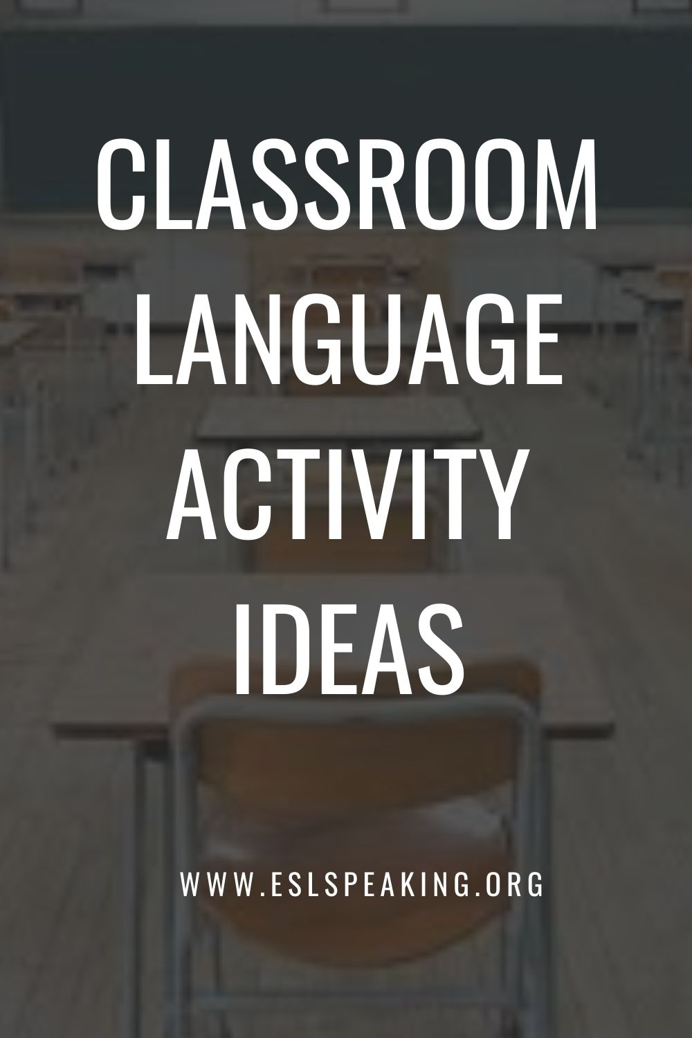 Classroom English Phrases and Expressions Games & Activities