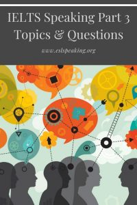 IELTS Speaking Part 3 Questions, Topics, and Tips