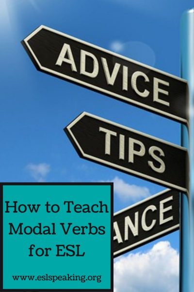 Teaching Modal Verbs: ESL Activities, Games & Lesson Plans