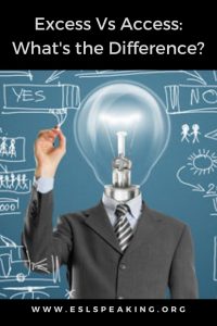 Access or Excess: Find out the difference between these two words