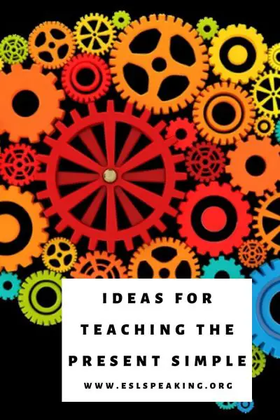 Simple Present Games, Activities, Worksheets & Lesson Plan Ideas