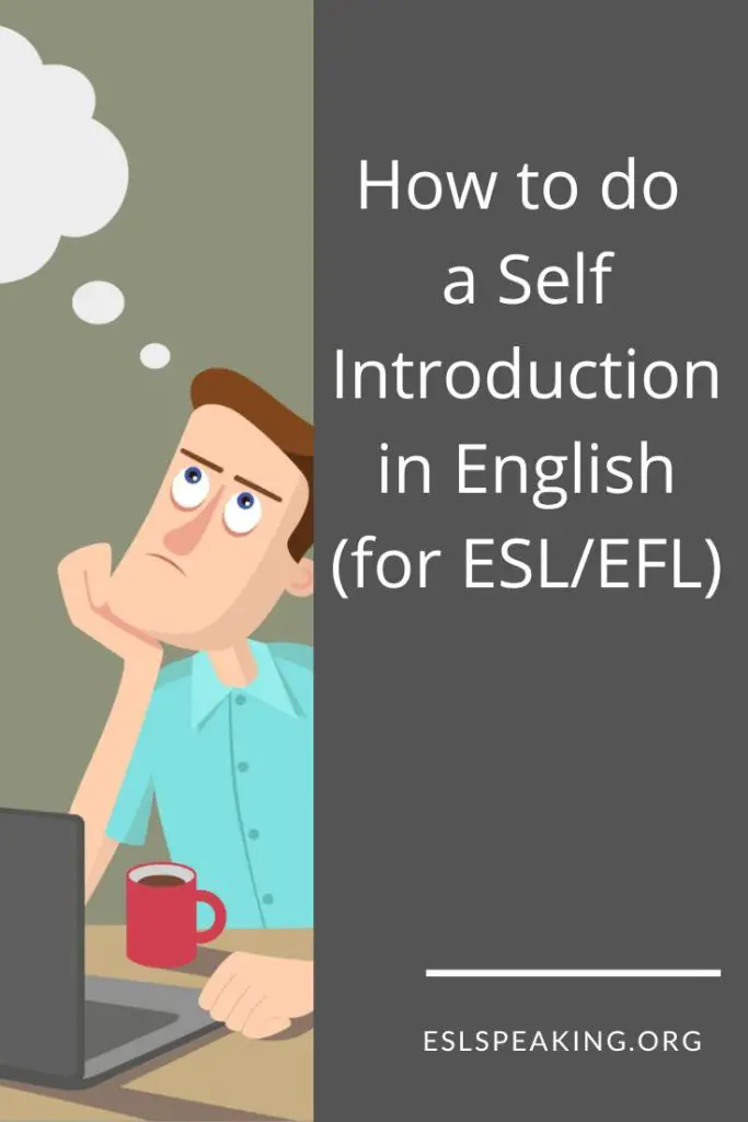 English Self Introduction: Find out How to Do It! (For ESL/EFL)