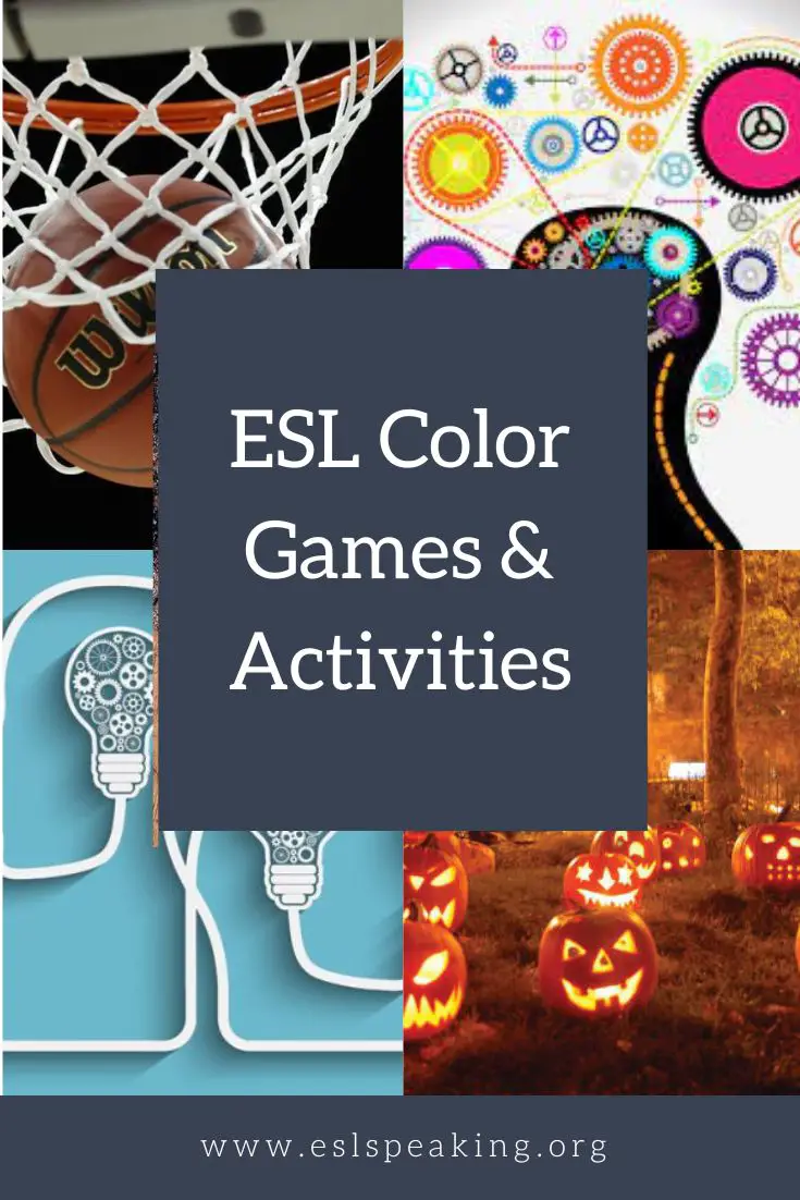 ESL Color Games, Activities, Lesson Plans & Worksheets