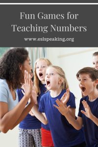 Fun Numbers Games, Activities, Worksheets & Lessons (for ESL)