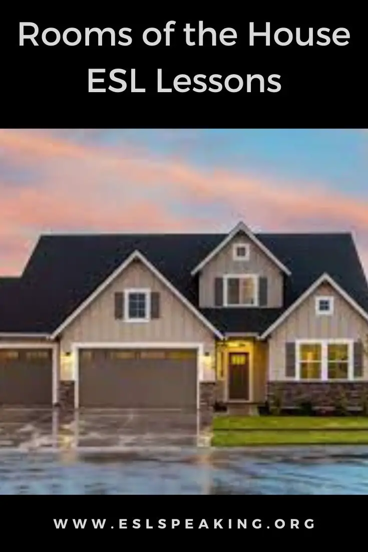 Rooms in the House ESL Activities, Worksheets, Lessons & More