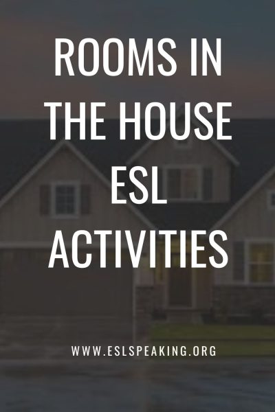 Rooms in the House ESL Activities, Worksheets, Lessons & More