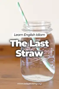 The Last Straw Meaning, Origin & Example Sentences