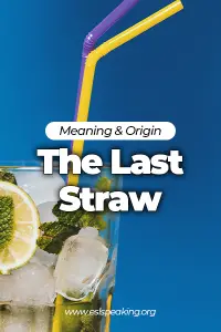 The Last Straw Meaning, Origin & Example Sentences