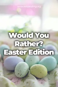 Funny Easter Edition: Would You Rather Questions for Kids