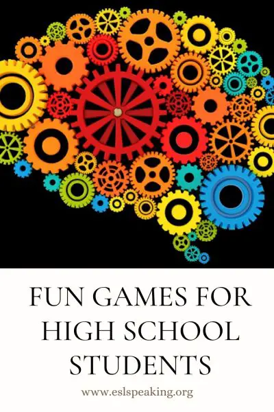 Fun Games to Play with High School Students at School
