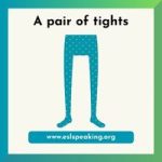What Comes in Pairs? List in English of Things that Come in Pairs
